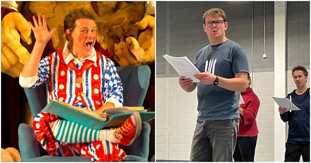 Oh yes he is! Tim Stedman stars in Harrogate panto as Buttons