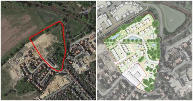 Developers lodge plan for 49 homes at Kingsley Farm