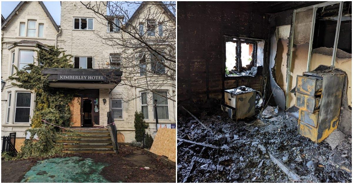 Police launch arson investigation after Harrogate Kimberley Hotel fire