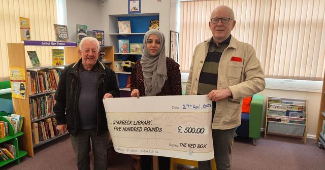 Donation will improve children's area at Starbeck Library