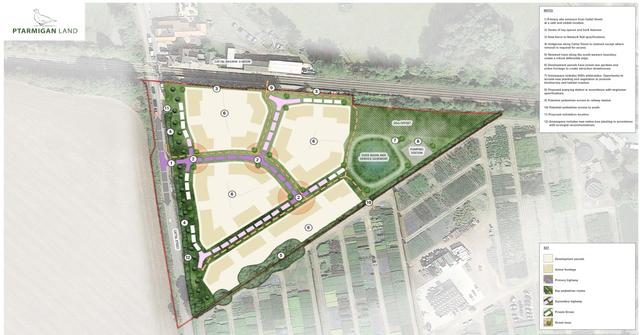 Plan for 50 new homes near Cattal station