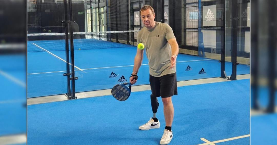Keen sportsman seeks amputee padel players in Harrogate