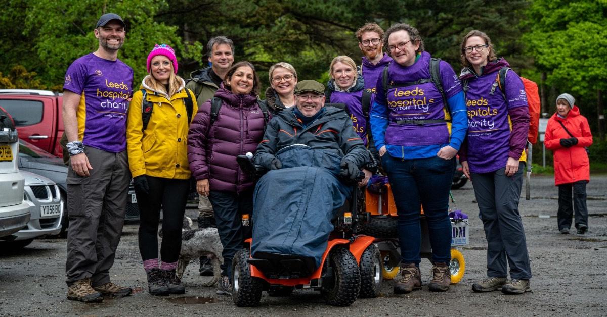 Man with MND to begin 100-mile charity trek in Pateley Bridge today
