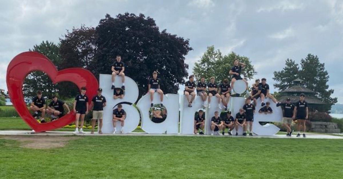 Harrogate rugby team visits Canada as part of historic link