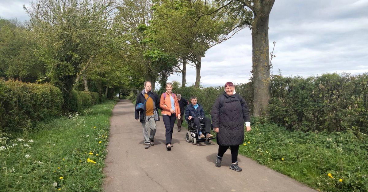 Harrogate disability charity launches accessible walking route packs