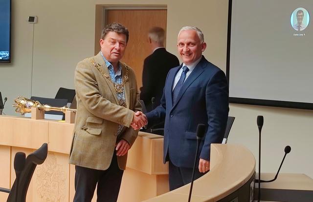 Chris Aldred appointed Harrogate charter mayor