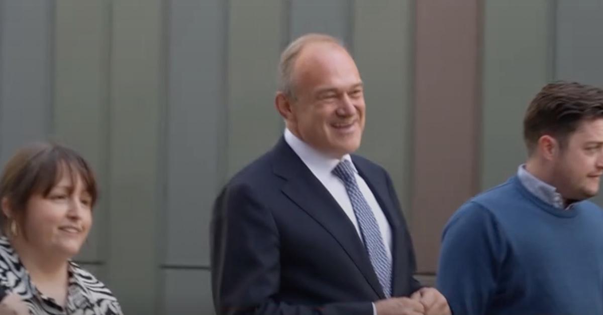 Lib Dem leader Ed Davey visits Harrogate