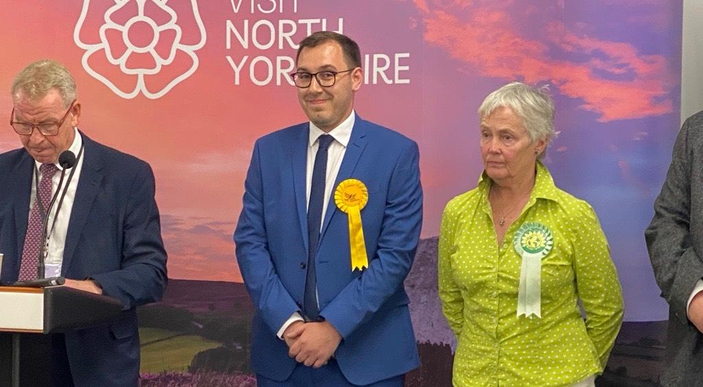 New Lib Dem Harrogate MP hails 'historic moment'