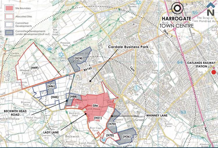 Major plan for 480 homes in Harrogate set to be approved