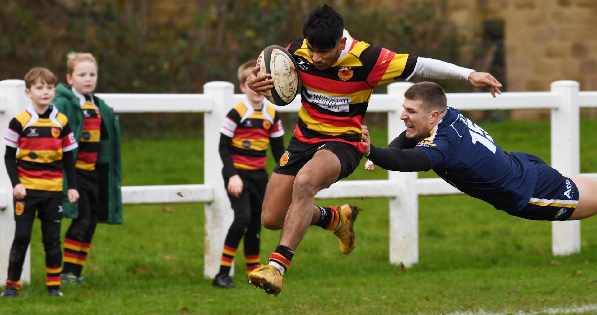 GALLERY: Harrogate v Leeds Tykes in local rugby derby