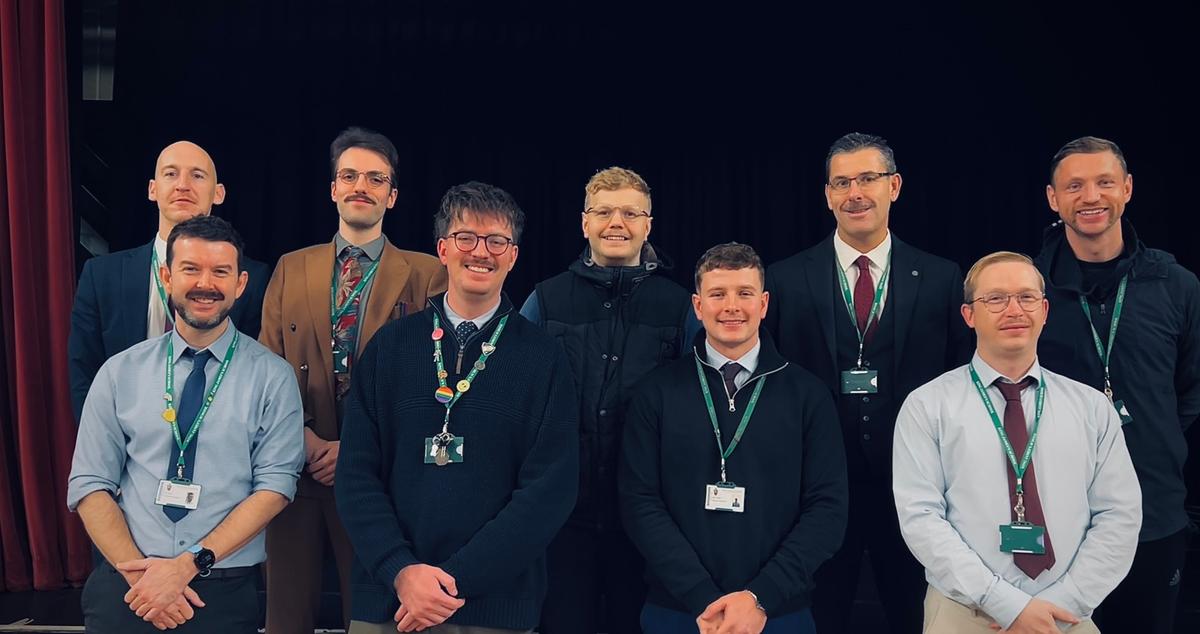'Tash-growing teachers in Knaresborough complete Movember challenge