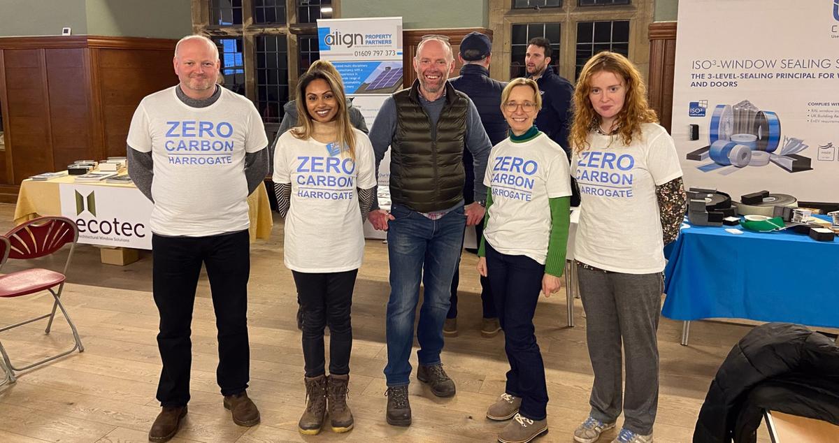 Harrogate climate group completes energy efficient buildings project