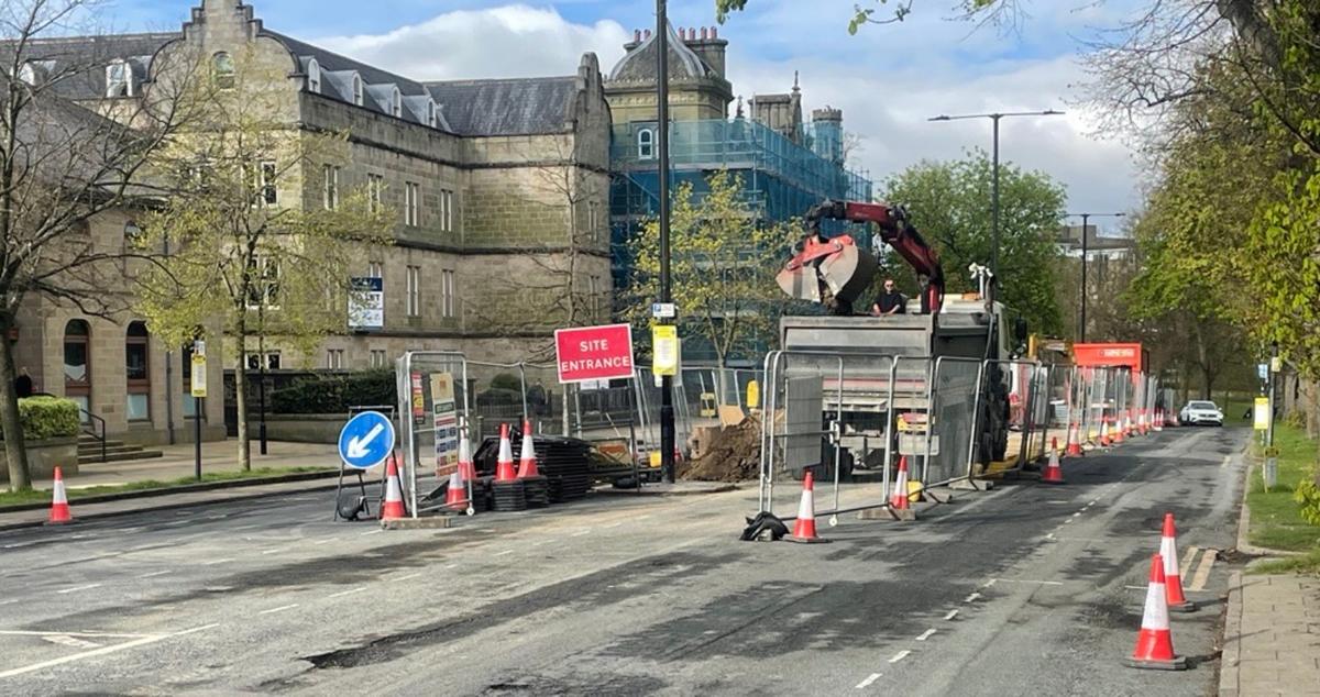 Details of Harrogate summer roadworks