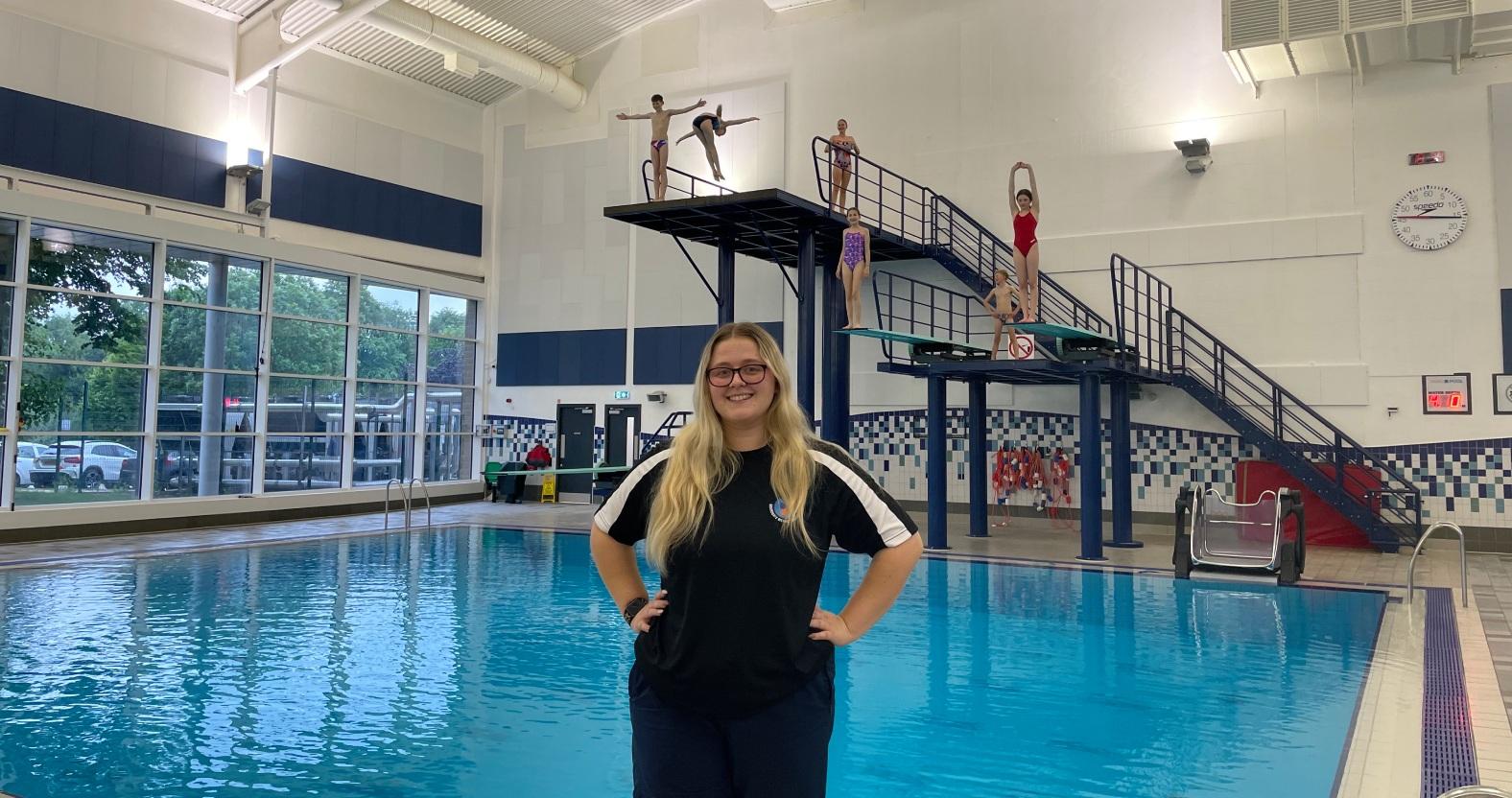 The young diving coach training Harrogate’s next generation
