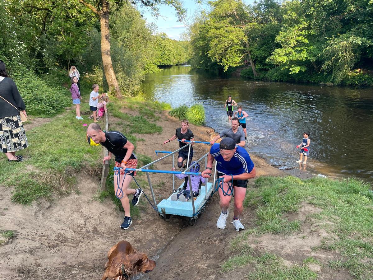 Will GH Brooks win the Knaresborough Bed Race again?