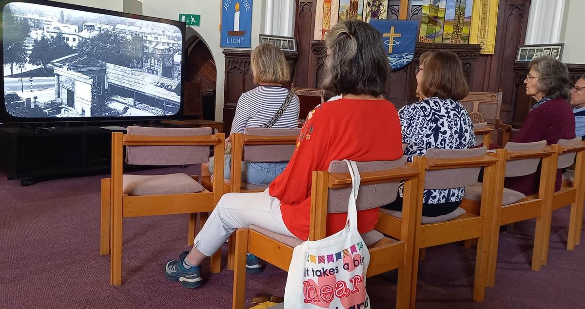 Volunteers begin telling The Harrogate Story from renovated church