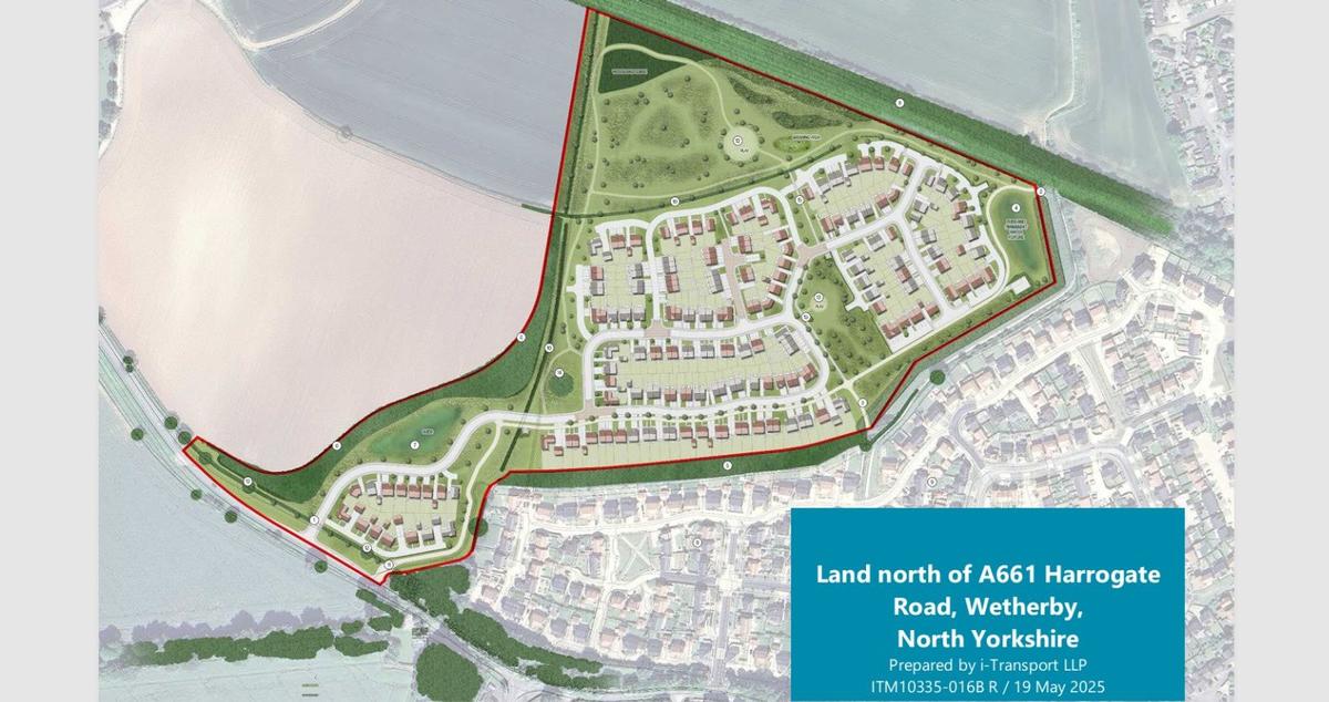 Leeds council objects to 210-home plan on North Yorkshire border