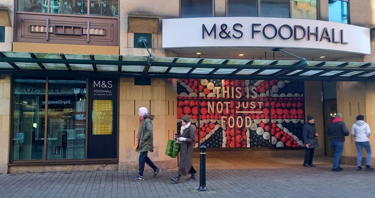 Harrogate's M&S food hall forced to close as lights go out