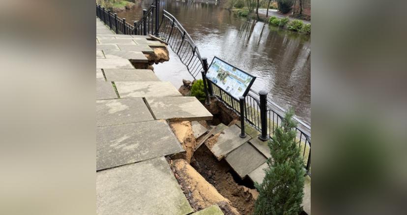 Investigation expected after landslip in Knaresborough