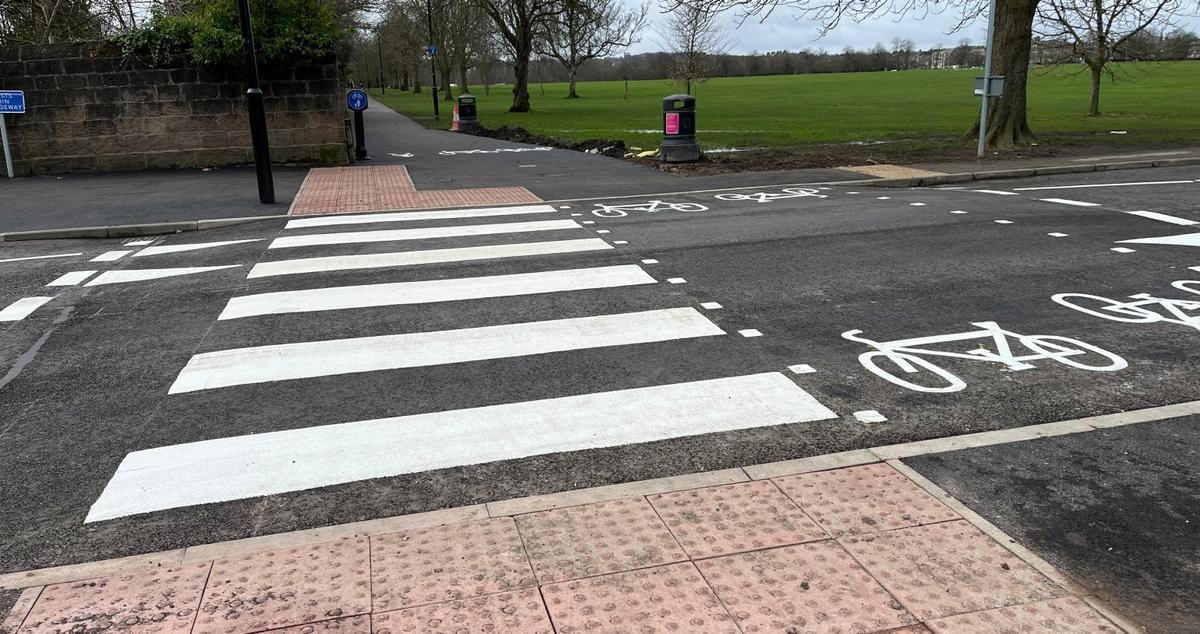 Cyclists celebrate as Harrogate gets first parallel crossing in North ...