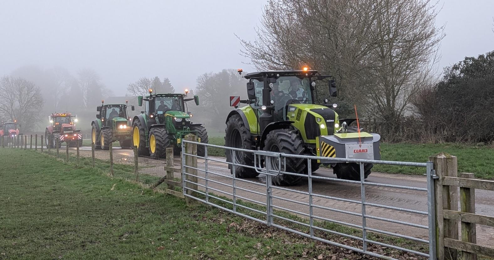 GALLERY: Knaresborough Tractor Run 2026 sets off